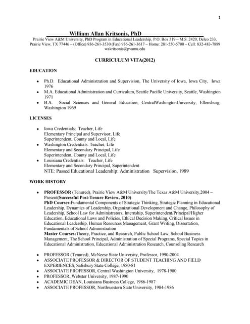 Chilcoat Vita | DOCX | Professional School | Postgraduate Education