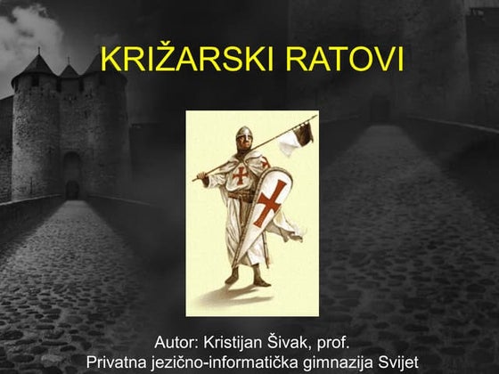Krstaski ratovi | PPT