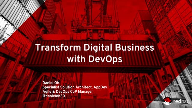 Transform Digital Business With Devops Ppt Free Download