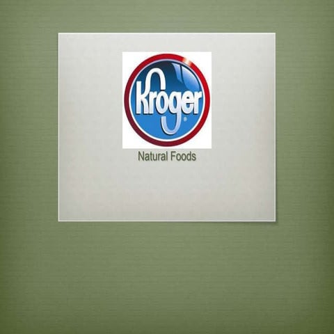Kroger | PPTX