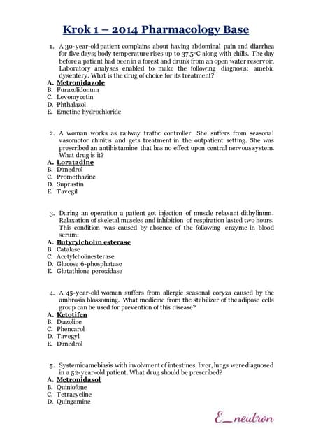 level 4 coc exam for studentspharmacy.docx