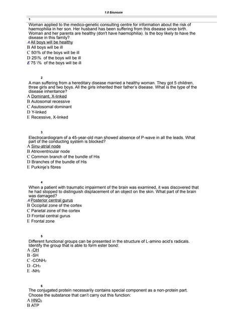 MRCOG PART 1 PRACTICE MCQ | PDF