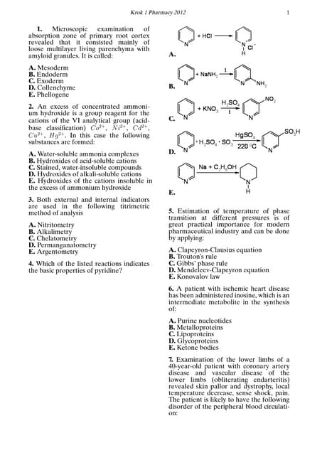 MCQs on Chemistry of Carbohydrates | PDF | Chemistry | Science
