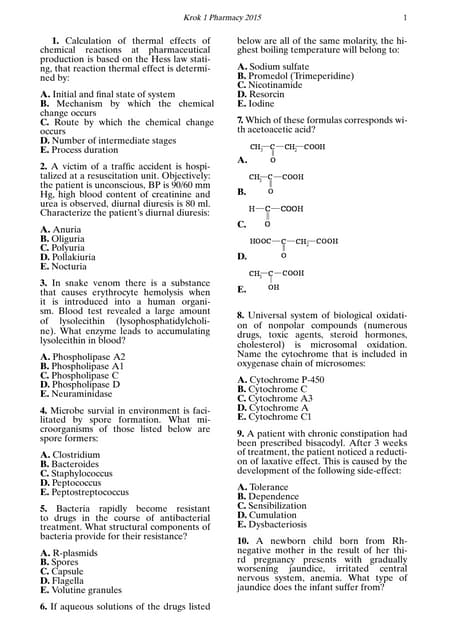 MCQ for Lab Technician | PDF