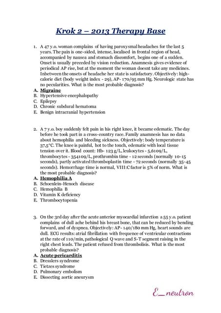 UWSA 1 2021 For USMLE Step 1 Exam | PDF