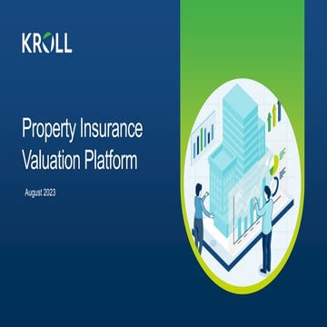 Kroll – Insurtech Innovation Award 2023 | PPT