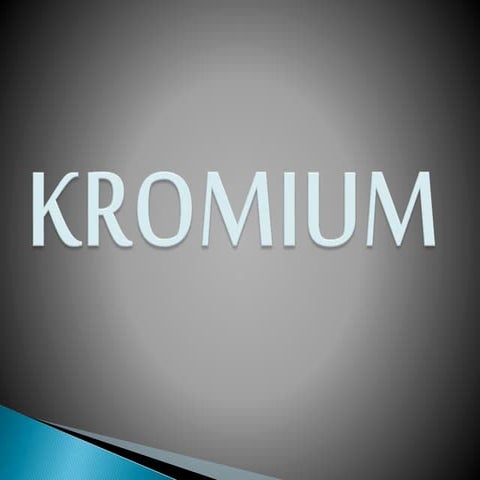Kromium | PPT