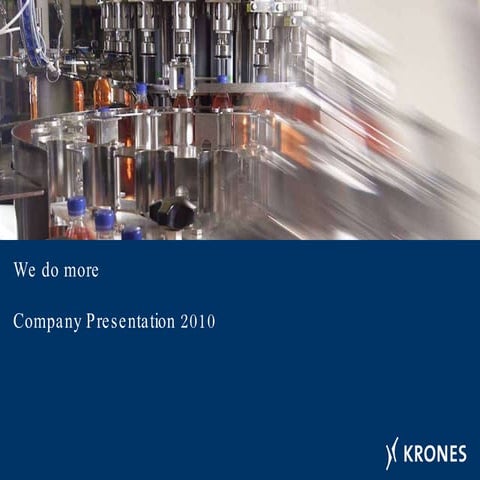 Krones2010 en | PPT