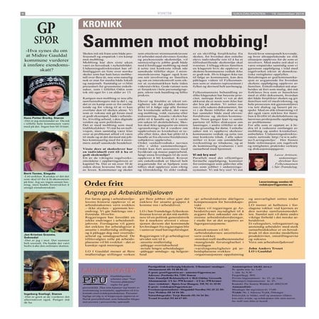 Sammen mot mobbing! | PDF