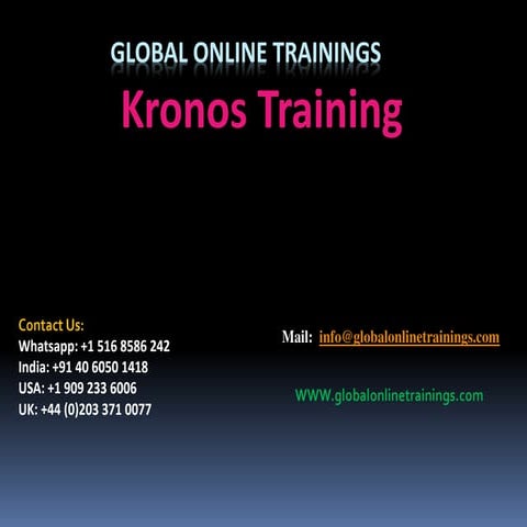 Kronos Training Pdf Pdf
