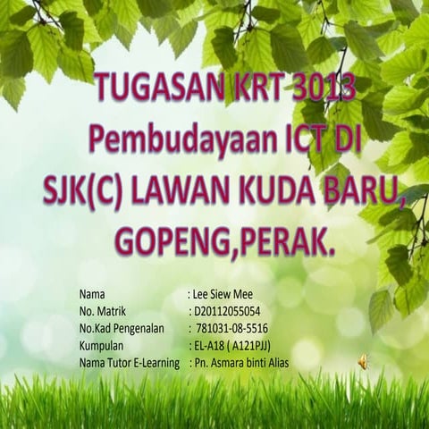 Krt 3013.power point | PPT