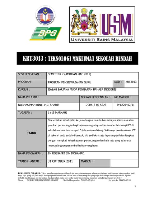 Kertas Kerja CSR | PDF