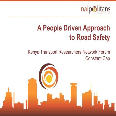A People Driven Approach to Road Safety | PPT