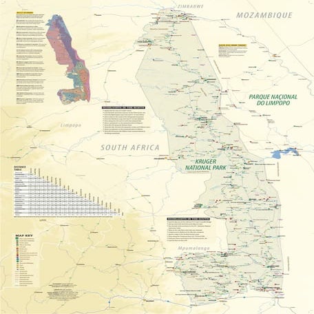 Kruger National Park Map | PDF