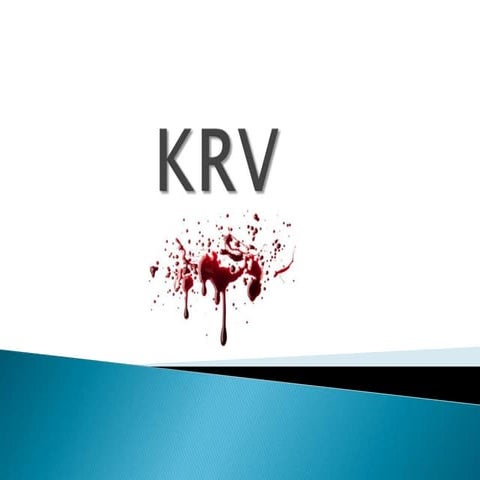 Krv | PPT