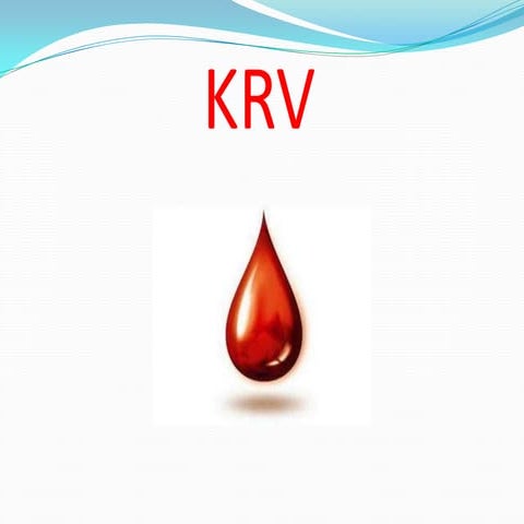 Krv | PPT
