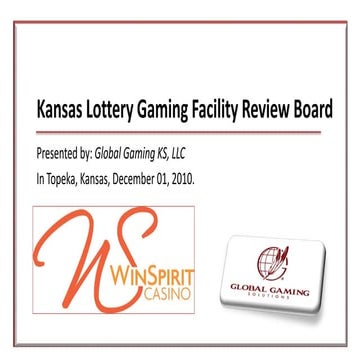 Global gaming ks -01december2010 | PPT