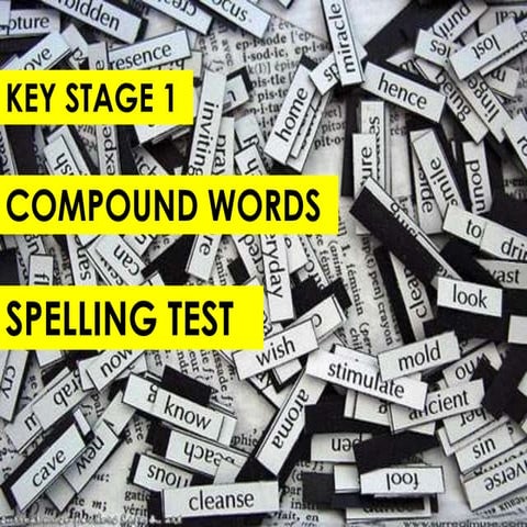 KS1 Compound Words Spelling Test | PPT