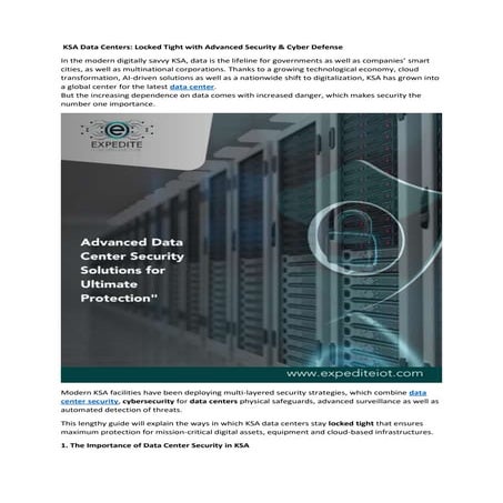 KSA Data Centers - Locked Tight with Advanced Security & Cyber Defense.pdf
