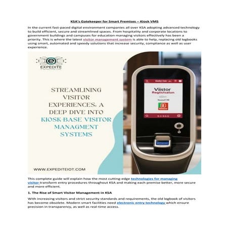 KSA's Gatekeeper for Smart Premises – Kiosk VMS.pdf