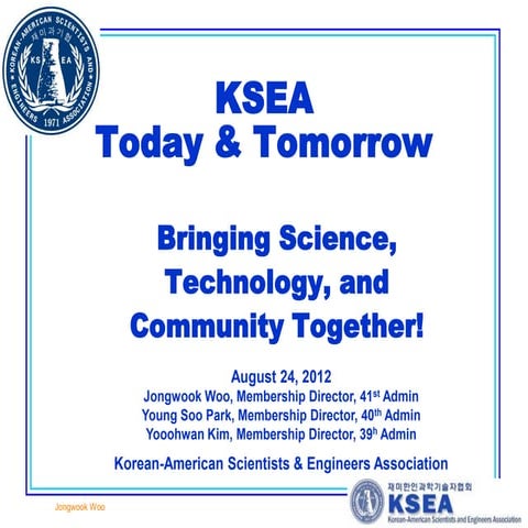 Introduction to KSEA | PPTX