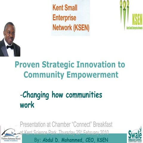 KSEN - Changing How Communities Work | PPT