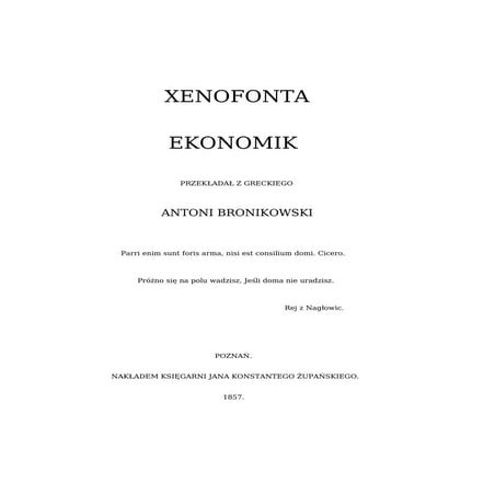 Ksenofont economik | PDF