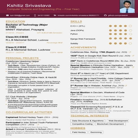 Kshitiz srivastava 20184091 | PDF