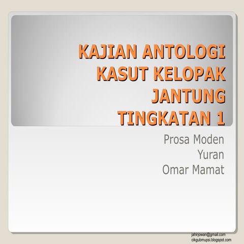 Ksj prosa moden yuran | PPT