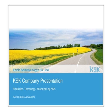 KSK concepts & products 2018 | PDF