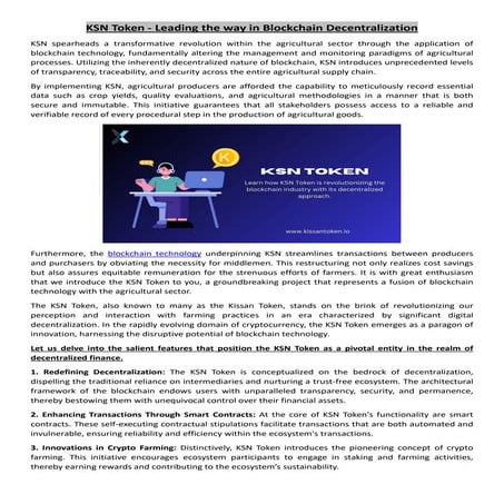 KSN Token - Leading the way in Blockchain Decentralization.pdf