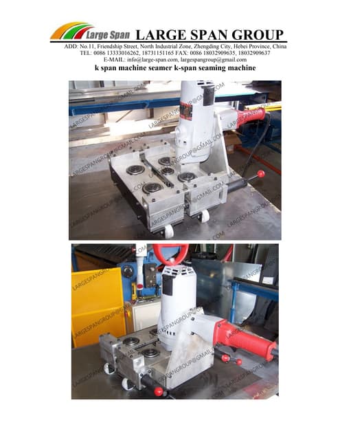 Mic240 super span machine | PDF