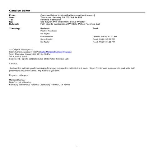 Kentucky State Police Crime Lab | PDF