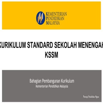 Kssm baru | PPT