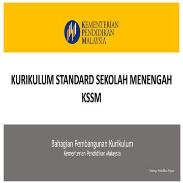 KSSM PENDIDIKAN KHAS | PPTX