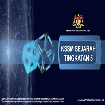 KSSM Sejarah Tingkatan 5 Bab 9 DASAR LUAR MALAYSIA.pptx