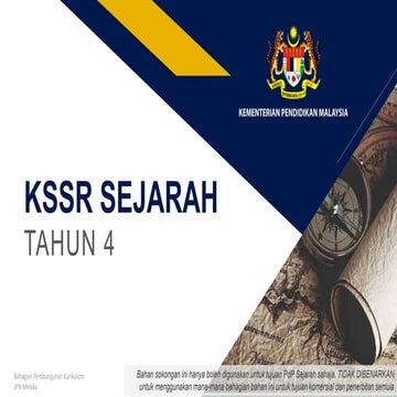 KSSR Sejarah Tahun 4 Bab 1.pptx