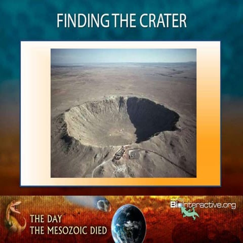Finding the KT Asteroid Crater | PPTX