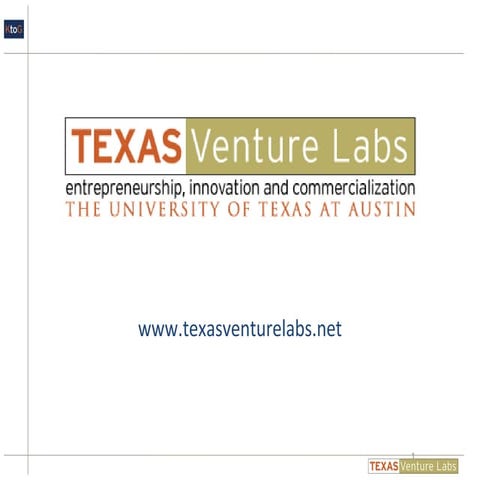 Ktg adams2 texas venture labs | PPT