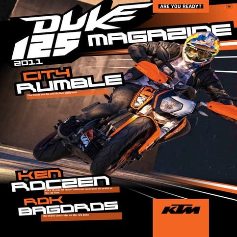 Ktm 125 duke_folder_2011_gb | PDF