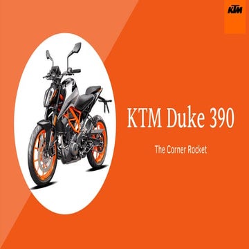 Ktm duke 390 | PPTX