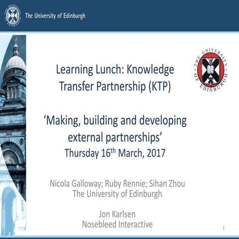 KTP learning lunch: Digital Game-based Learning for Young Learners | PPTX