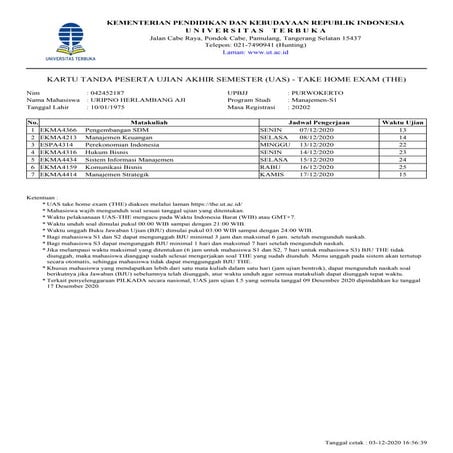 Ktpu take home exam | PDF