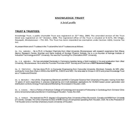 Kt status report_2016_rev | DOCX | Business Accounting & Finance | Business