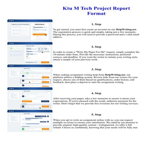 Ktu M Tech Project Report Format | PDF