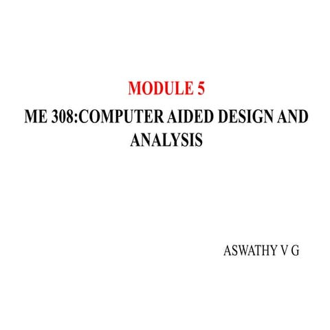 Ktu note cada module 5 | PPTX