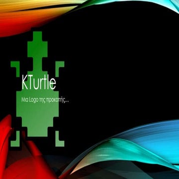 KTurtle: Διδασκαλία Προγραμματισμού στο Γυμνάσιο | PPTX