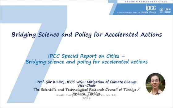 IPCC Symposium Session 2: Bridging science and policy for accelerated ...
