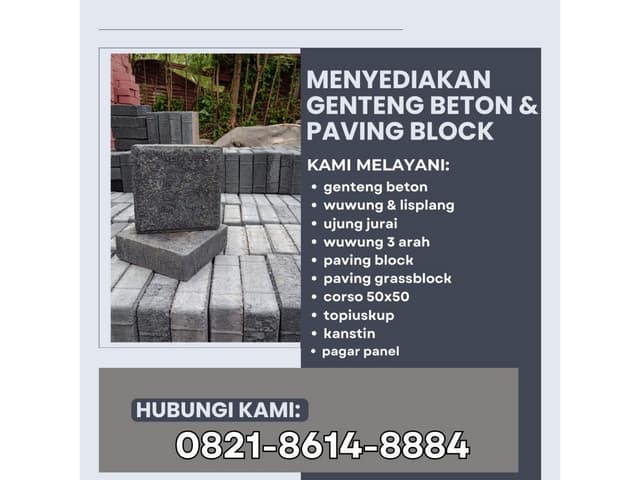 Paving Block Stylish untuk Garasi yang Elegan dan Nyaman | PDF