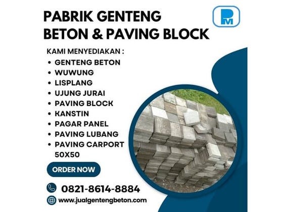 KUALITAS TERBAIK, Paving Untuk Taman | PDF